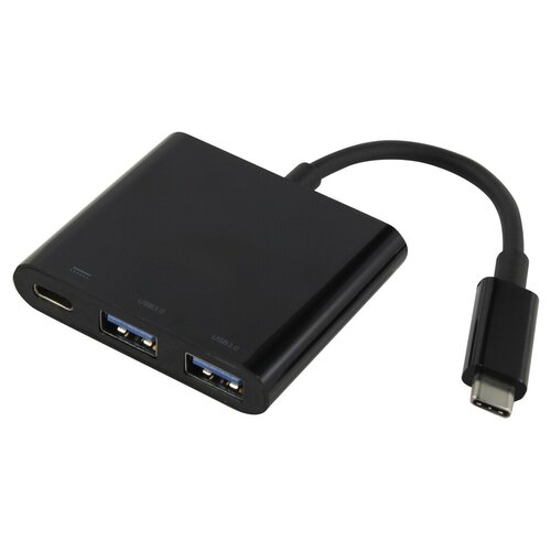 Хаб USB Akasa Type-C - Power Delivery Adapter / 2x USB 3.0 AK-CBCA08-15BK