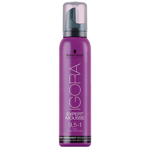 Schwarzkopf Professional Мусс Igora Expert, 9.5-1 pearl, 100 мл