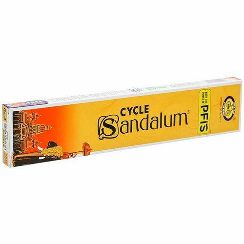 CYCLE SANDALUM, Cycle Pure Agarbathies (Благовония сайкл сандалум, Сайкл Пьюр Агарбатис), 16 г.