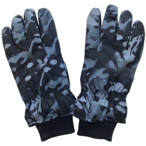 Перчатки Kamukamu, размер L, синий, черный
