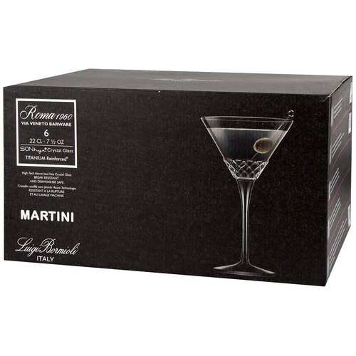 Набор бокалов для мартини ROMA 1960, 6 шт