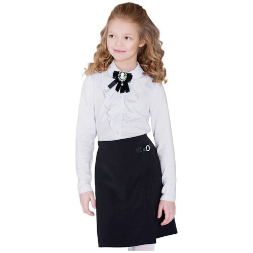 Школьная юбка Инфанта, размер 122-60, черный