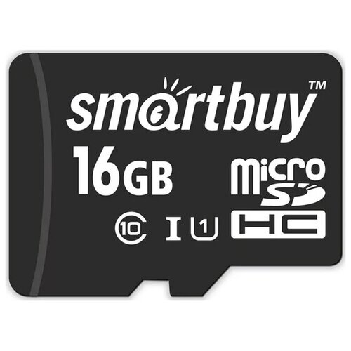 Карта памяти MicroSD Smart Buy 16GB Сlass 10
