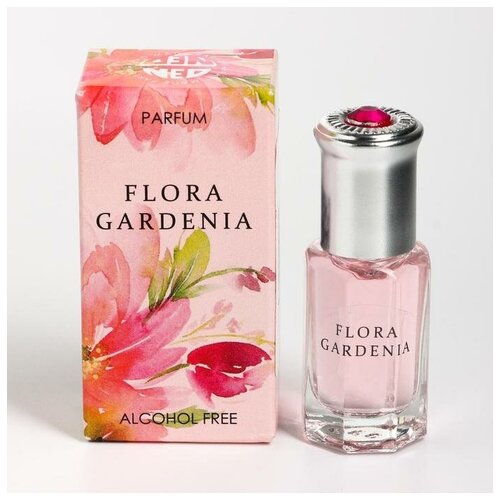 Духи-ролл масляные Flora Gardenia, женские, 6 мл