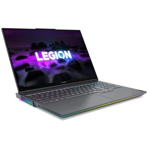 16" Ноутбук Lenovo Legion R9000K2021H (Legion 7), 2560x1600 WQXGA, AMD Ryzen 9 5900HX 3.3 GHz, RAM 32 ГБ, SSD 1ТБ, RTX 3080, Win 11, Storm Grey