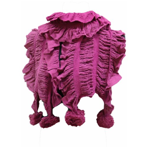 Шарф Crystel Eden,200х30 см, фиолетовый