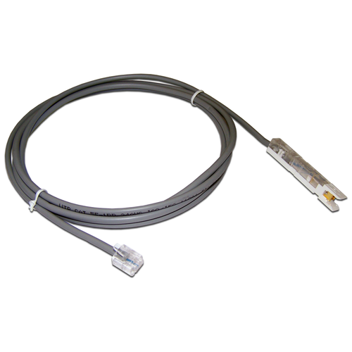 Lanmaster LAN-11 RJ-11 - S-110 (P1) CAT5e U/UTP, 1 м, 1 шт., серый