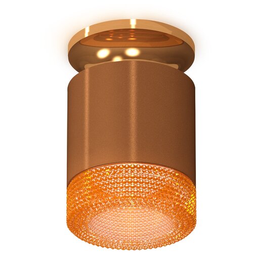 Комплект накладного светильника с композитным хрусталем Ambrella light Techno spot XS7404122
