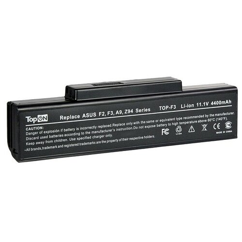 Аккумуляторная батарея TopON для ноутбука Asus SQU-528 (4400mAh)