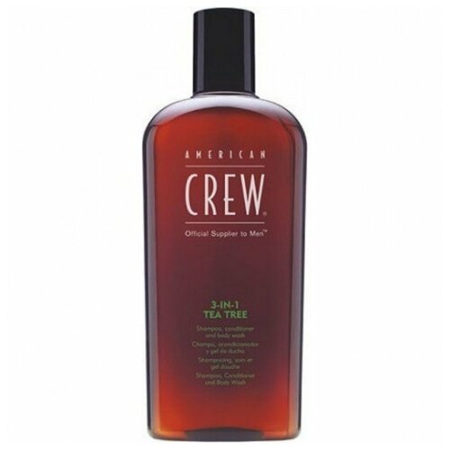 AMERICAN CREW 3 in 1 tea tree Средство для волос 3 в 1 чайное дерево 450мл