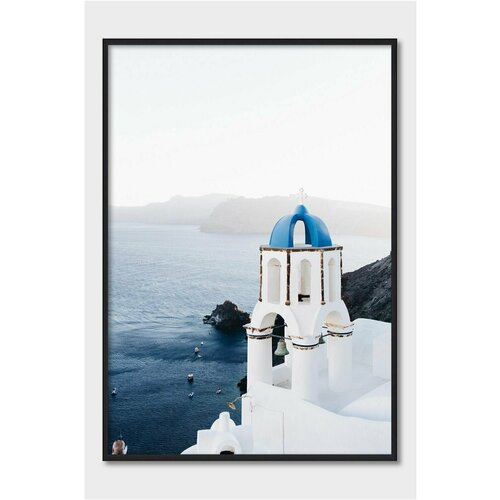 Постер для интерьера Postermarkt, 30х40 см в черной рамке, декор на стену Море #52