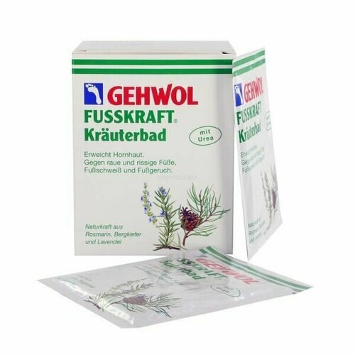 GEHWOL Fusskraft KrauterBad Травяная ванна 10 пакетов по 20 г
