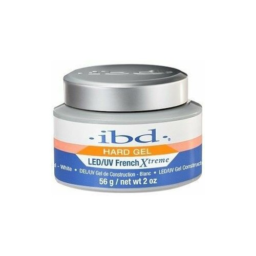 IBD, LED/UV, French X-treme Gel White, конструирующий ярко-белый гель 56гр