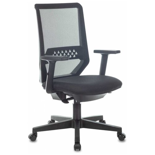Компьютерное кресло Бюрократ MC-611N офисное, обивка: сетка/текстиль, цвет: черный