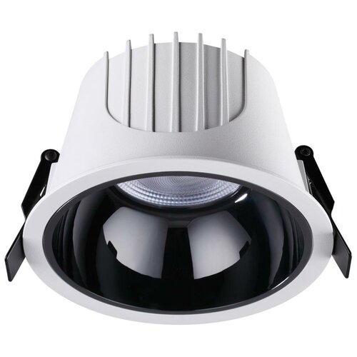Светильник белый/черный 358699 встраиваемый светодиодный IP20 LED 4000К 30W 100-265V KNOF