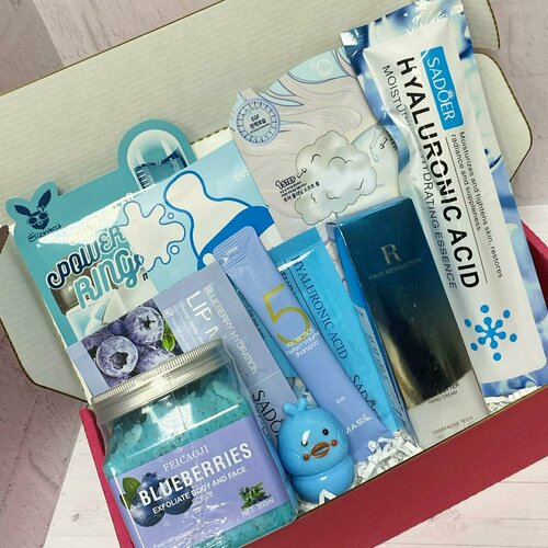 Подарочный набор "Blue BOX" - 10 предметов для любого праздника