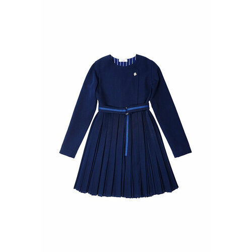 Школьное платье Leya.me, размер 158, синий