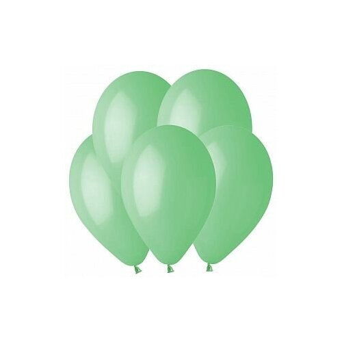 Воздушный шар 12* Gemar пастель мятный Mint green 100 шт