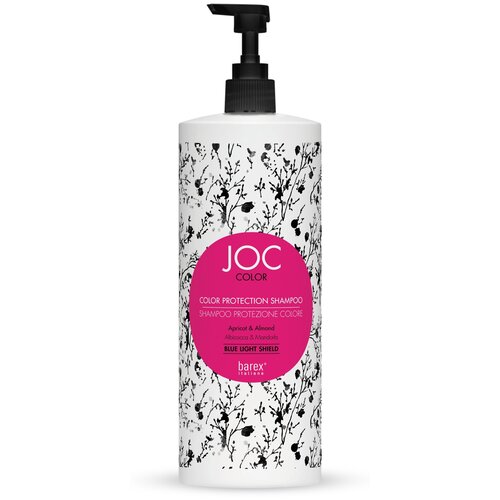 Barex шампунь JOC Color Protection Apricot & Almond Стойкость цвета абрикос и миндаль, 1000 мл