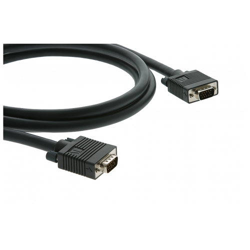 Кабель VGA(15M)-VGA(15M), экранированный, 4.6м, черный Kramer C-GM/GM-15 (92-7101015)