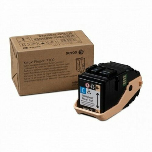 106R02606 Тонер-картридж к Xerox Phaser 7100 (4500 стр.) Cyan