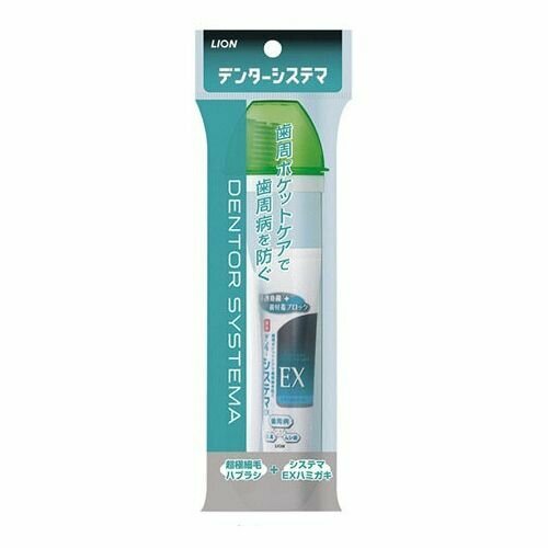 LION Дорожный набор "Systema" для чистки зубов (щётка + паста 30 г + чехол)