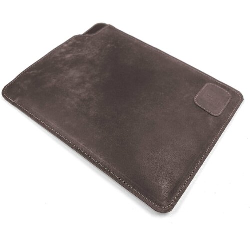 Кожаный чехол для планшета 11" - Размерами до 260 х 180 мм. Newkee Coffee 11 (Apple iPad Pro 11, Samsung Galaxy Tab S7), коричневый