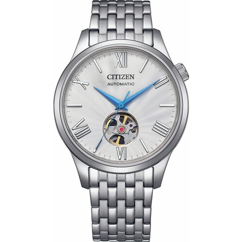 Наручные часы CITIZEN Японские мужские NH9130-84A, серебряный