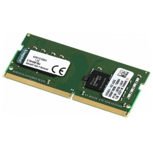 Модуль памяти Kingston SO-DIMM DDR4 4GB KVR26S19S6/4 {PC4-21300, 2666MHz, CL17}