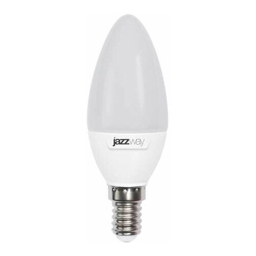 Лампа светодиодная PLED-SP C37 9Вт свеча 5000К холод. бел. E14 820лм 230В JazzWay 2859488A (7шт. в упак.)