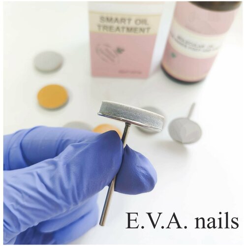 Спонжики L х 2шт. (2 пакетика по 25 шт) E.V.A. nails для диска L для педикюра. Подходят для Smart Master Смарт педикюра (EVA/ЕВА)