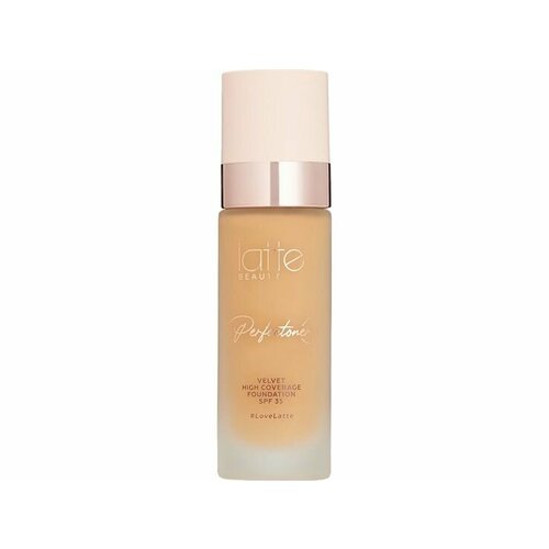 Тональный крем для лица SPF35 Latte Beauty PERFECTONER VELVET HIGH COVERAGE FOUNDATION 02 natural beige