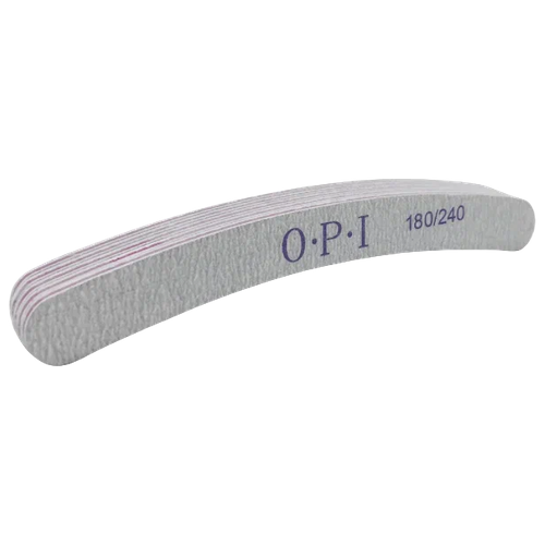 OPI пилка для изменения длины 180/240, 5 шт., серый