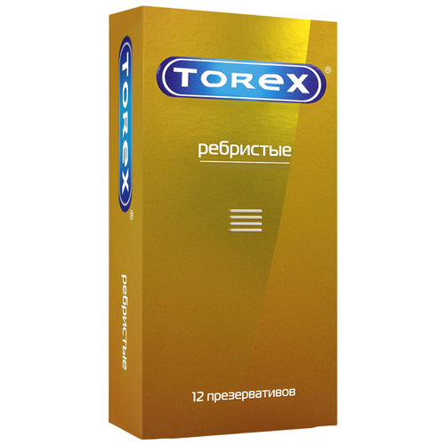 Презервативы TOREX Ребристые, 12 шт.