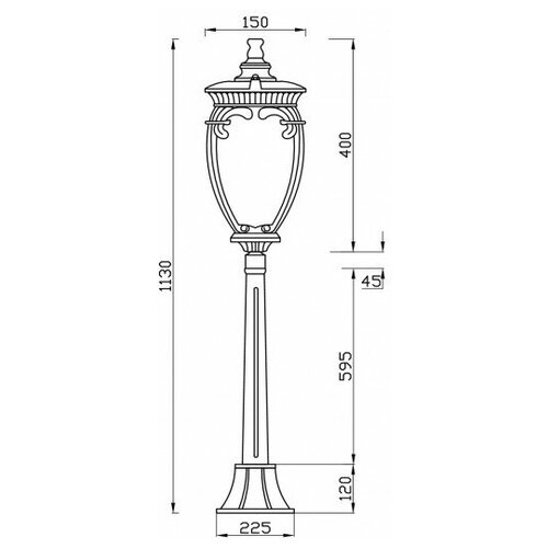 Outdoor Ландшафтный светильник Maytoni Outdoor O414FL-01GB1