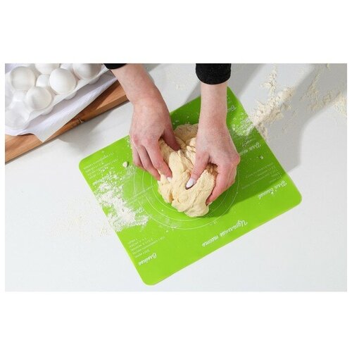 Силиконовый коврик для выпечки «Идеальное тесто», 29 х 26 см