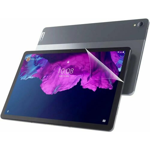 Гидрогелевая защитная пленка на экран для планшета Lenovo TAB 2 A8-50 самовосстанавливающаяся, матовая