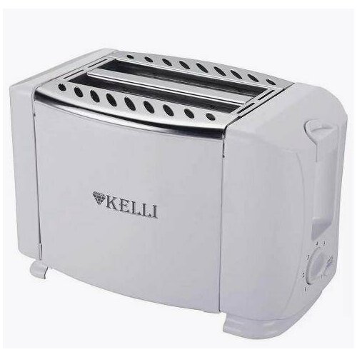 Тостер Kelli KL-5068 800Вт черный/серебристый