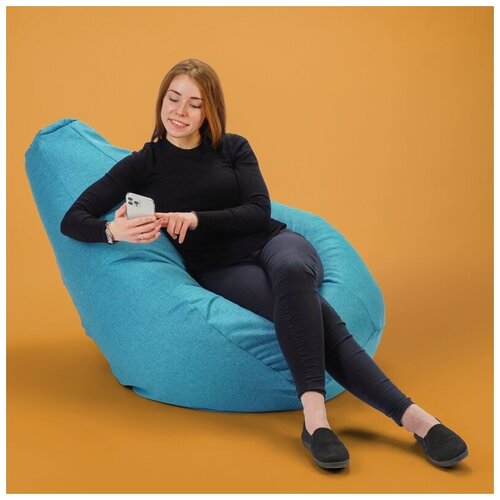 Кресло-мешок груша Kreslo-Puff Comfort Montreal XXL голубой