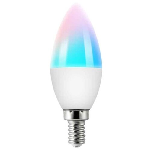 Лампочка умная E14 Sibling, светодиодная свеча, RGB, 5Вт, 440Лм, работает с Алисой по WiFi