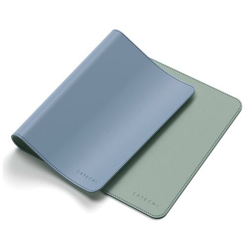 Коврик для мыши Satechi Dual Side Eco-Leather Deskmate ST-LDMBL (Blue/Green)