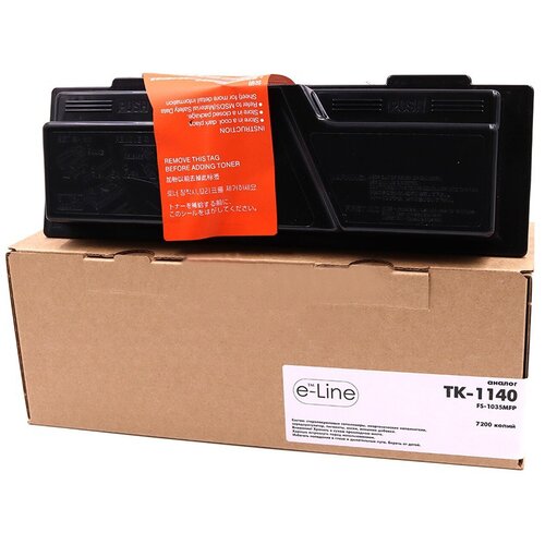 Тонер-картридж булат e-Line TK-1140, черный, для лазерного принтера, совместимый