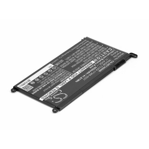 Аккумуляторная батарея CameronSino/Pitatel для ноутбука Dell 0WDX0R 11.4V 11.4V (3650mAh)