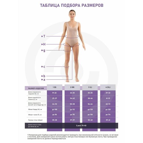 Колготки ИНТЕКС, размер 3, черный