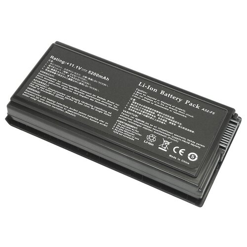 Аккумуляторная батарея для ноутбука Asus F5 X50 X59 5200mAh OEM черная