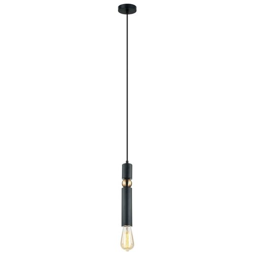 Светильник Lussole Truman GRLSP-8145, E27, 10 Вт, кол-во ламп: 1 шт., цвет: черный