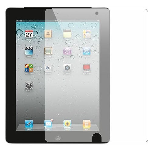 Apple iPad 2 защитный экран Гидрогель Прозрачный (Силикон) 1 штука