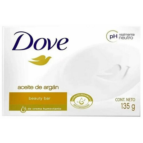 Dove Крем-мыло кусковое Питательный уход с Маслами Арганы , 135 г - 1 шт
