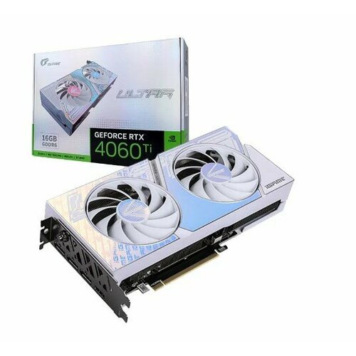 Видеокарта Colorful GeForce RTX 4060 Ti Ultra W DUO OC 16GB-V 16GB (RTX 4060 Ti Ultra W DUO OC 16GB-V)