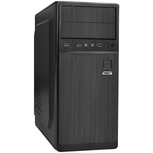 Корпус Miditower ExeGate XP-402U2-XP600 (ATX, БП XP600 с вент. 12см, 1*USB+2*USB3.0, аудио, черный)